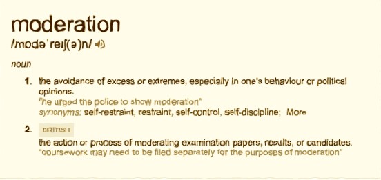 Moderation - a poem [POPREEL]