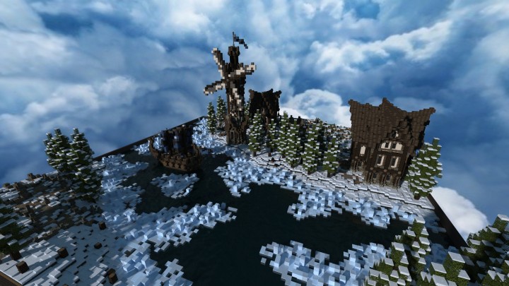 Nordic Coast | Plot Build Minecraft Map