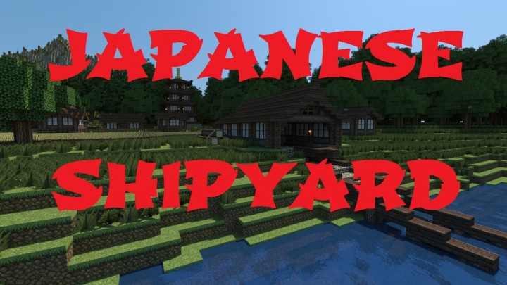 Japanese Shipyard Minecraft Map