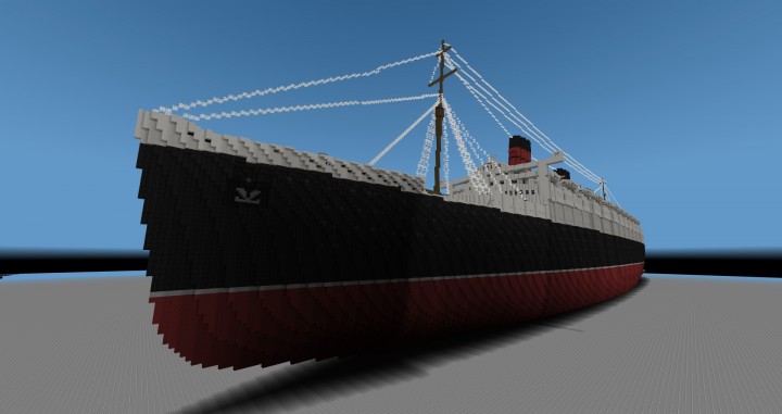 RMS Queen Mary 2:1 Minecraft Map