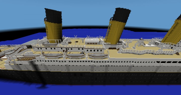 RMS Titanic 4:1 Minecraft Map