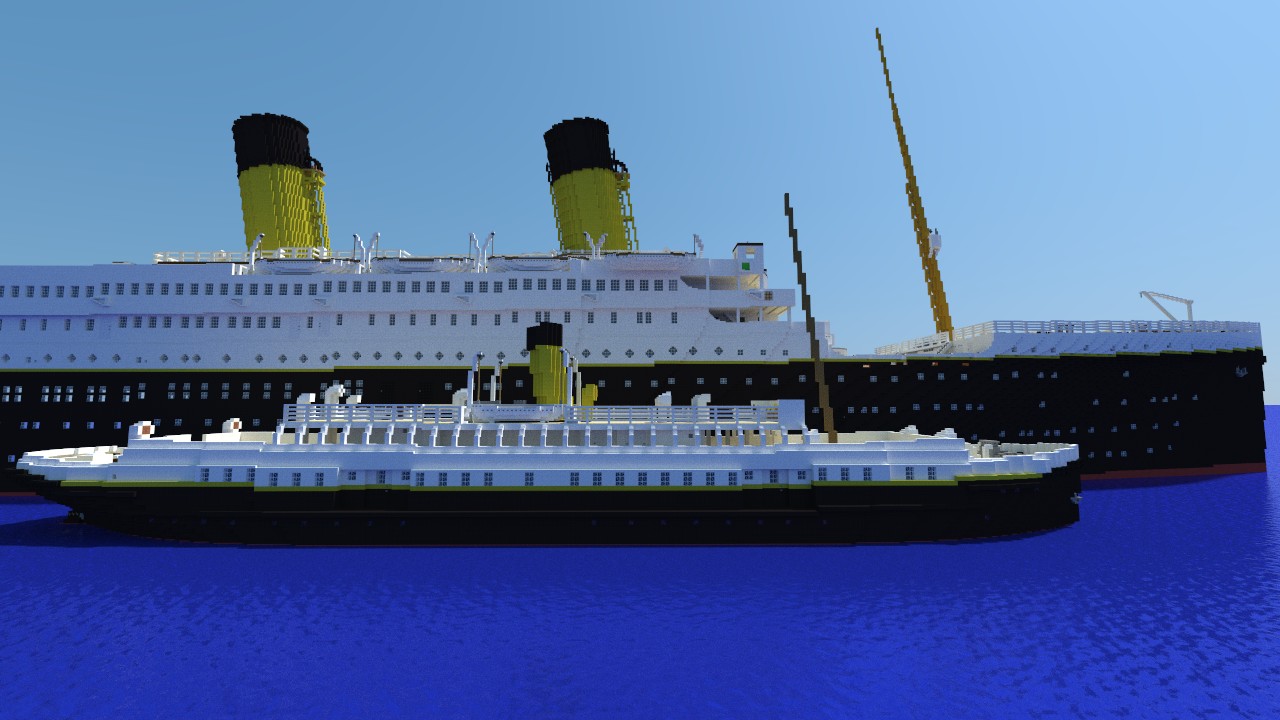 SS Nomadic 4:1 (Titanic's Tender) Minecraft Map