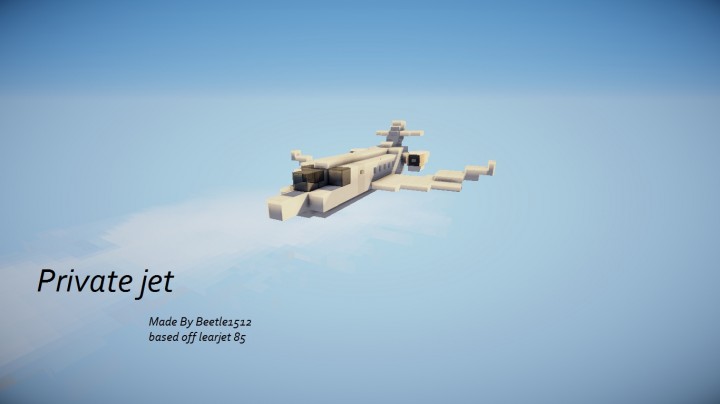 Private Jet Minecraft Map