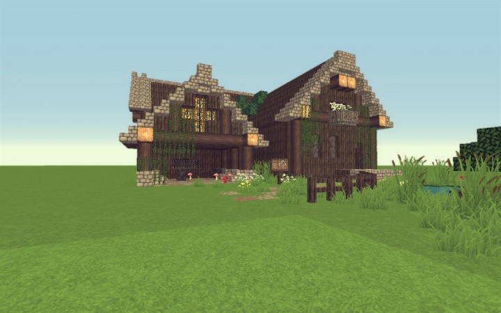 Rustic House Minecraft Map