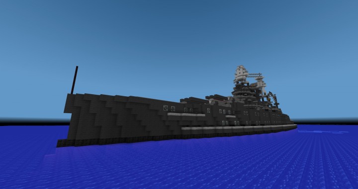 USS Arizona (BB-39) 1:1 Minecraft Map