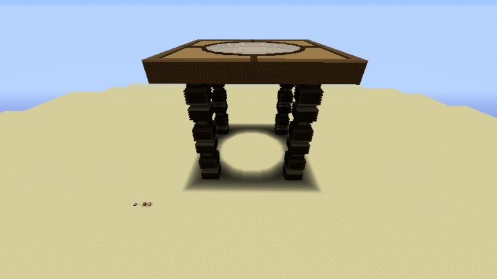 Custom Table Design Minecraft Map