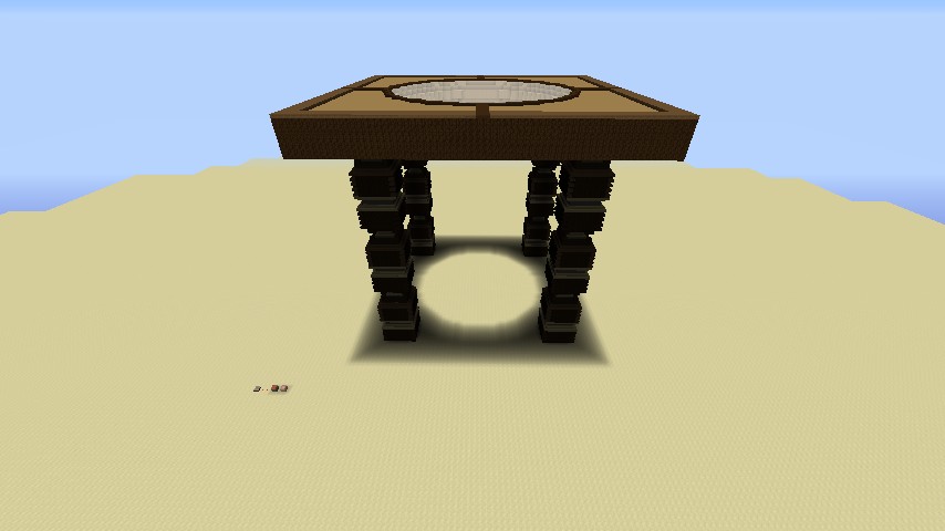 Custom Table Design Minecraft Map