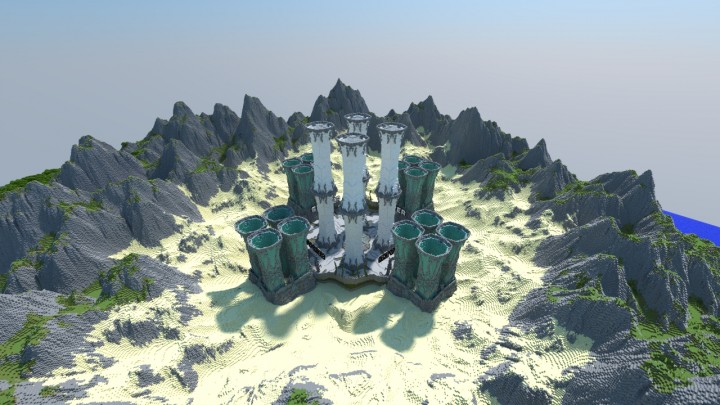 Hub design by Moostoofy Minecraft Map