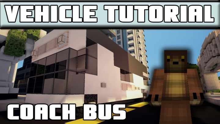 Minecraft: Coach Bus Minecraft Map