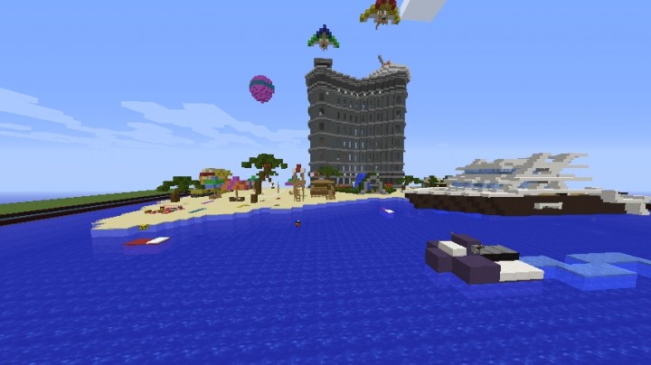 The Sunny SunShine Resort! Minecraft Map