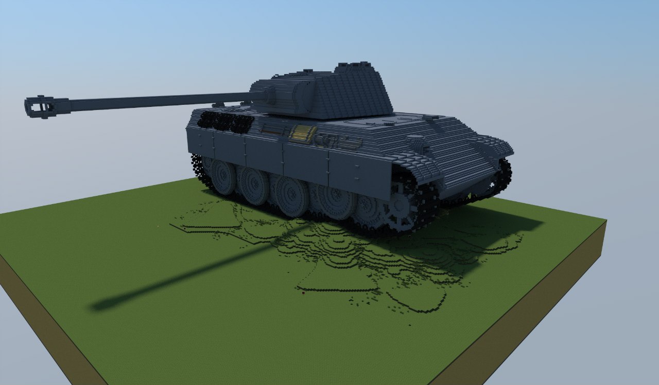 PzKpfw V Panther Minecraft Map