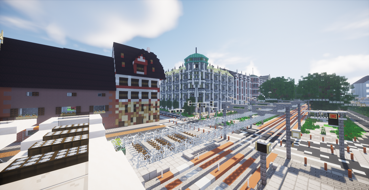 Nystad City - Modern Minecraft City project [1.2] Minecraft Map