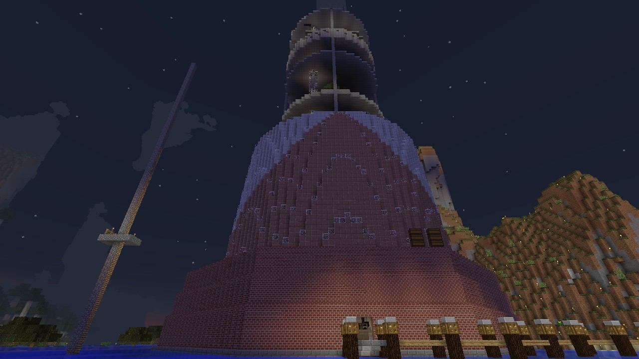 Survival Lighthouse Build Minecraft Map