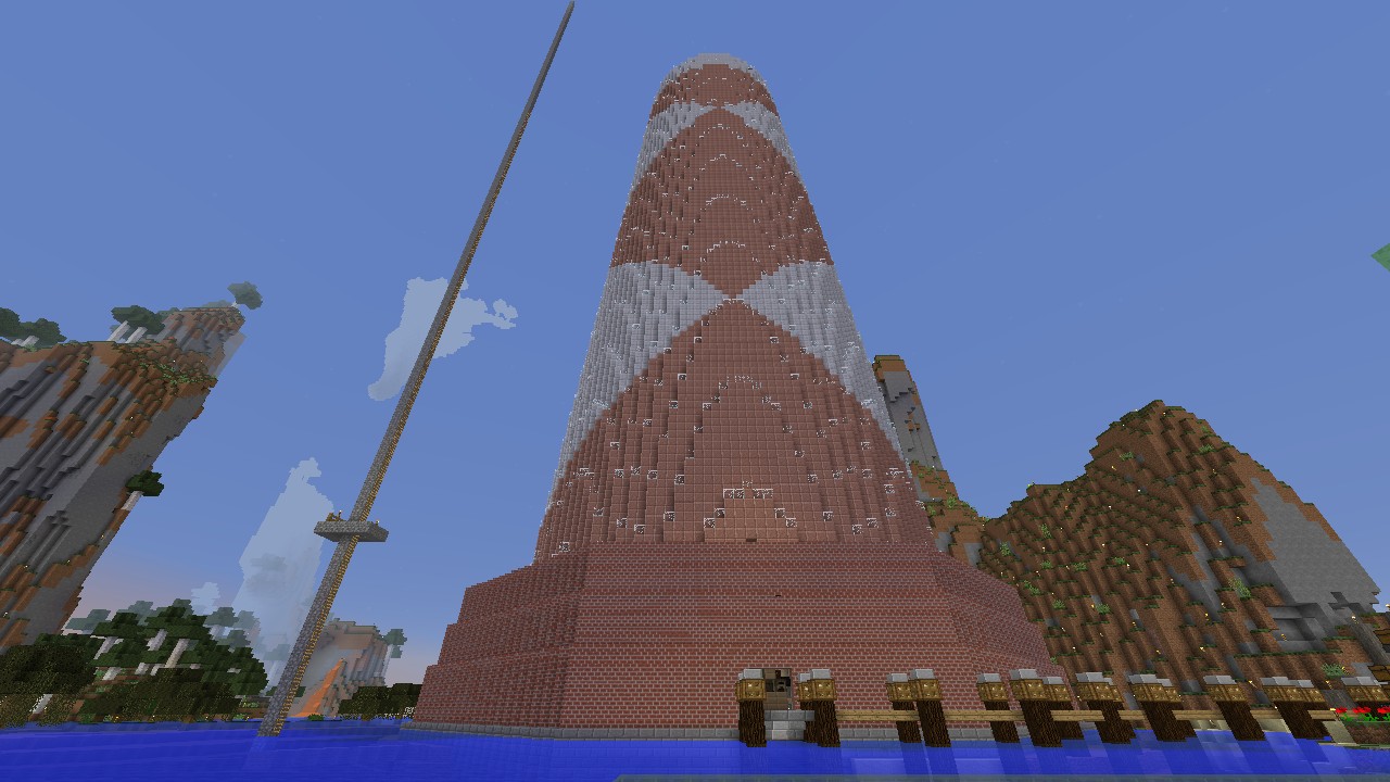 Survival Lighthouse Build Minecraft Map