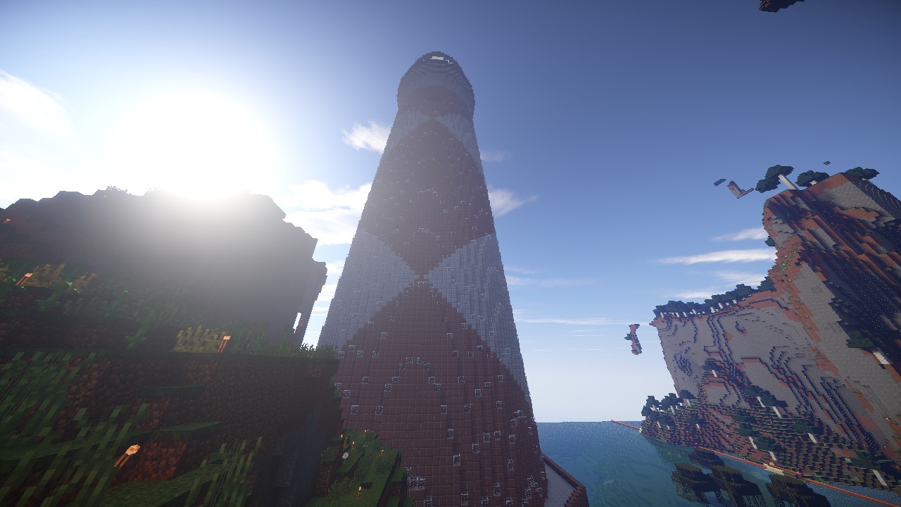 Survival Lighthouse Build Minecraft Map