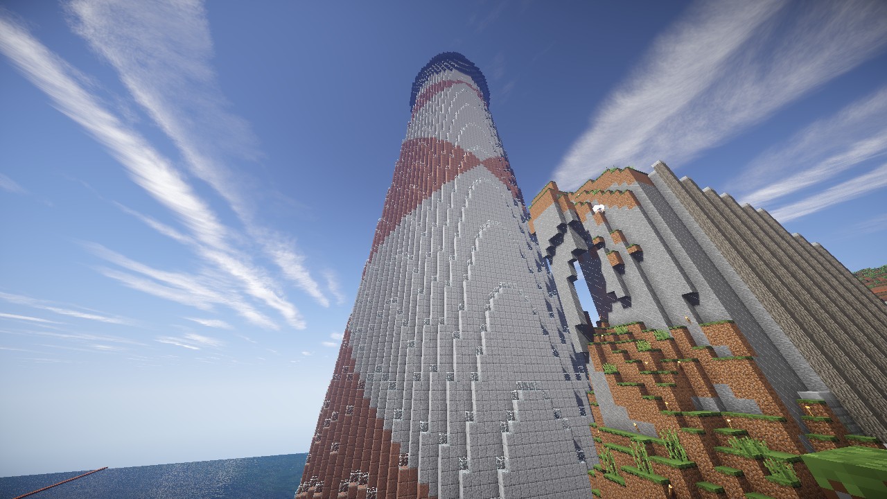 Survival Lighthouse Build Minecraft Map