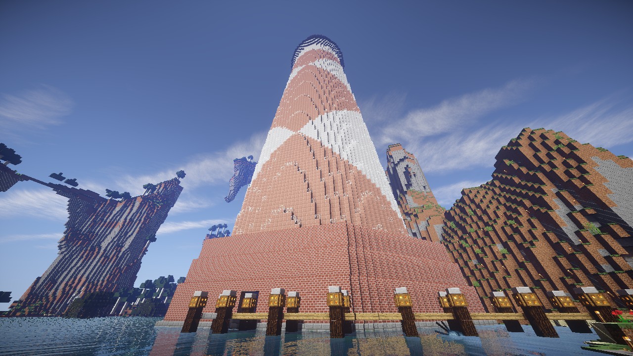 Survival Lighthouse Build Minecraft Map