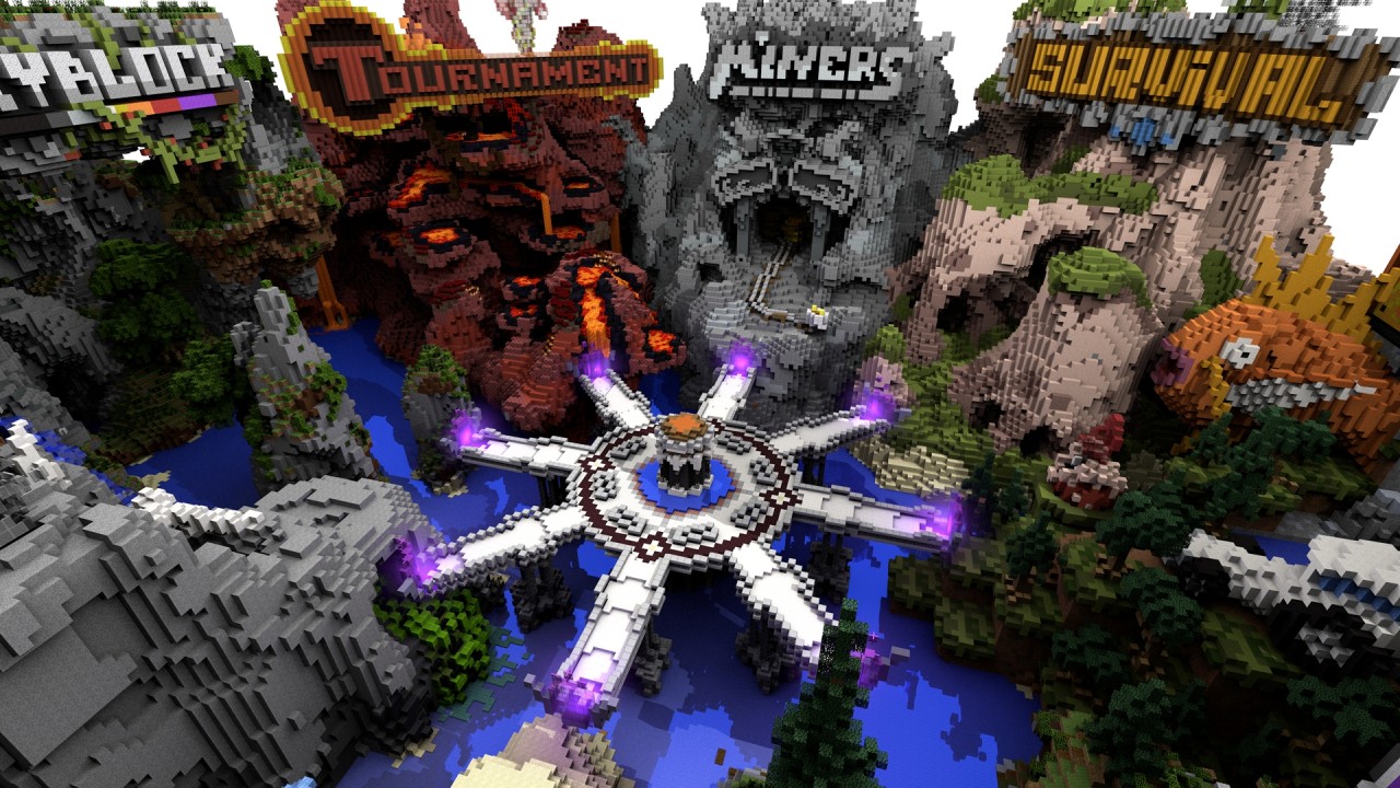 Latty Network Hub - [Sunfury] Minecraft Map