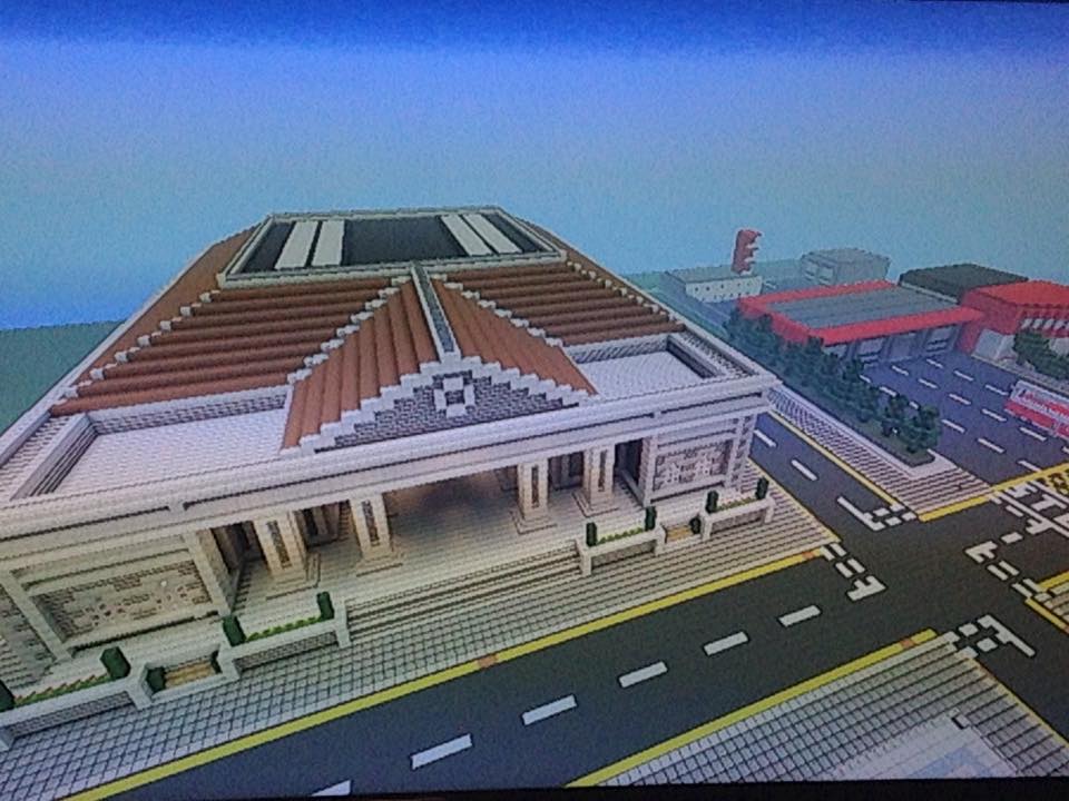 City Conference and Concert Hall Minecraft Map