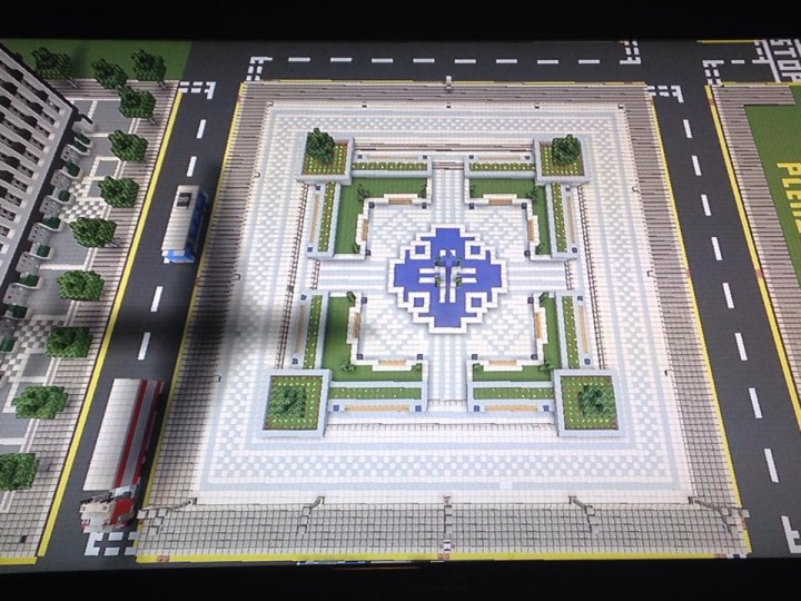 City Square/Plaza Minecraft Map