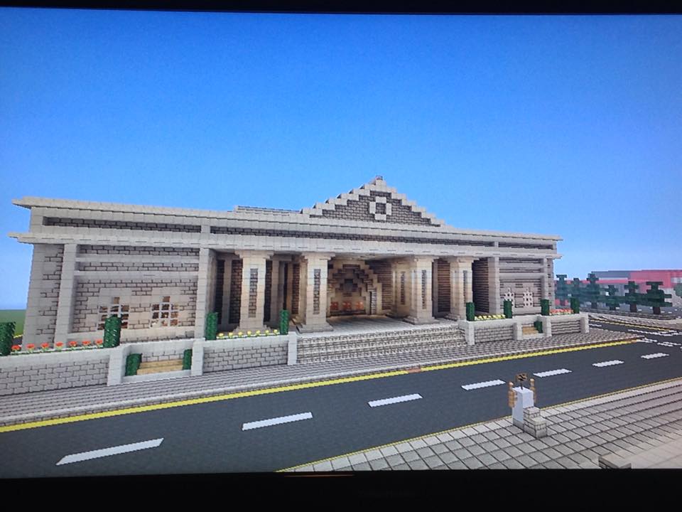 City Conference and Concert Hall Minecraft Map