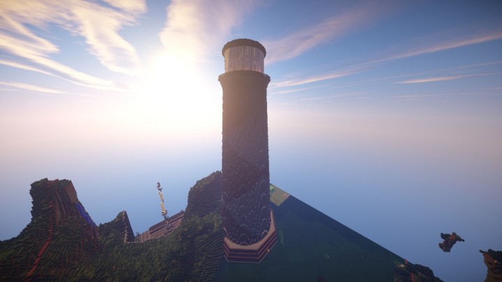 Survival Lighthouse Build Minecraft Map