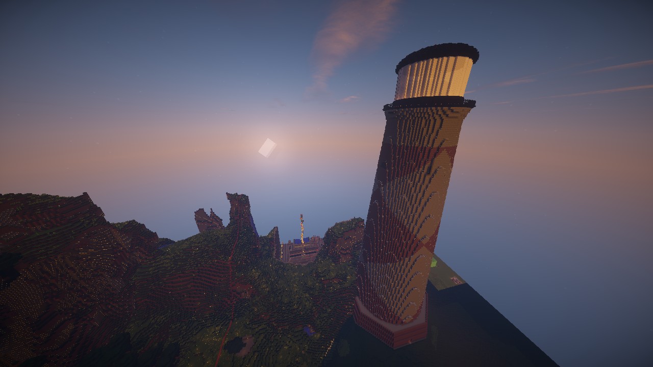 Survival Lighthouse Build Minecraft Map