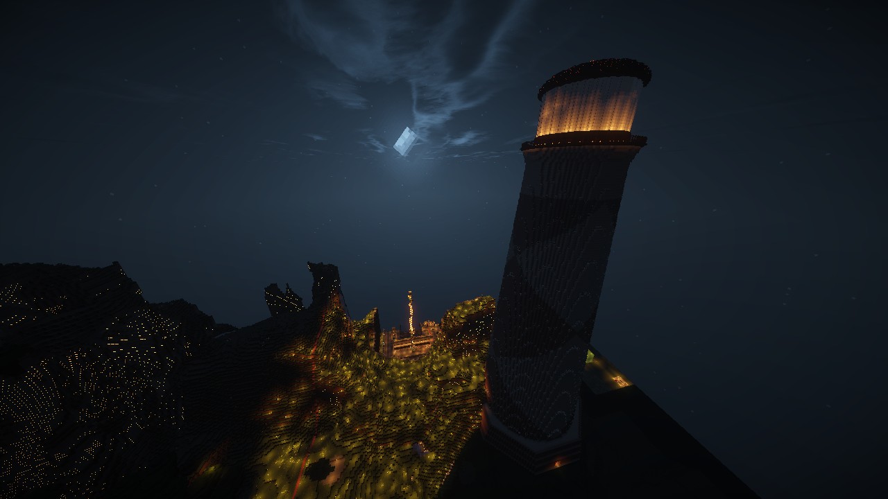 Survival Lighthouse Build Minecraft Map