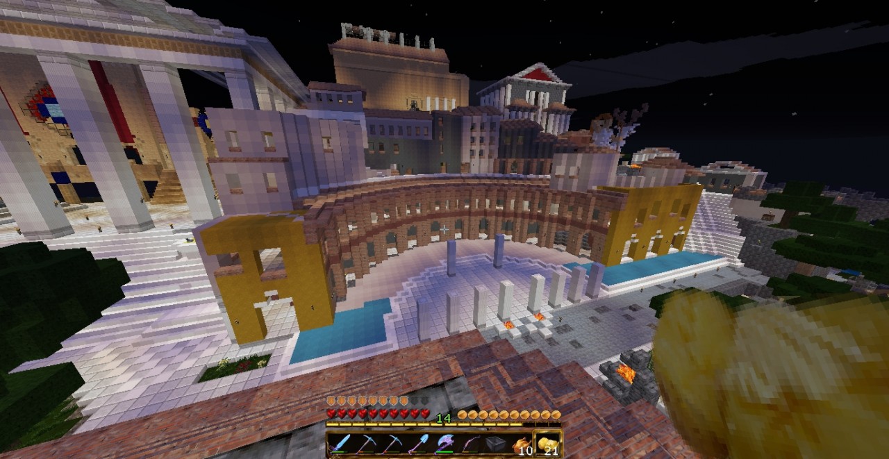Trajan Library (Roman Library) Minecraft Map