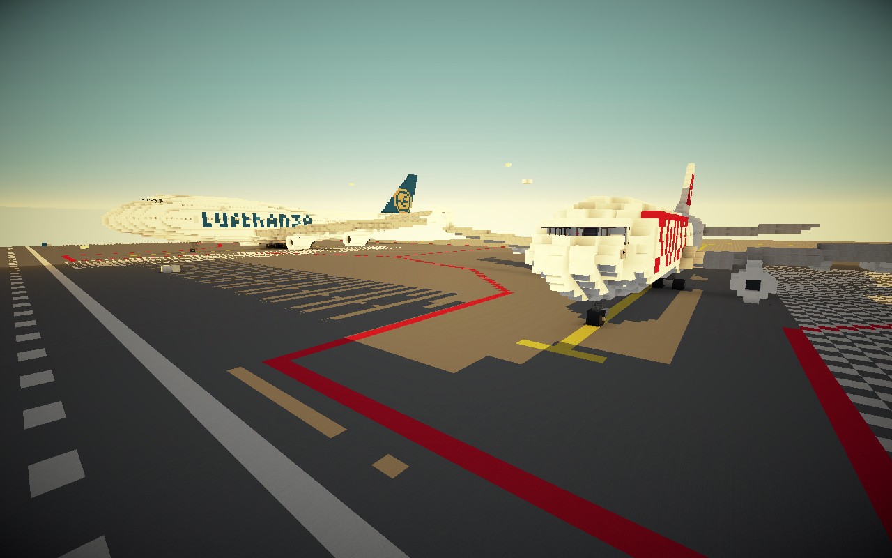 Boeing 737-800 - The most populair airliner in the world Minecraft Map