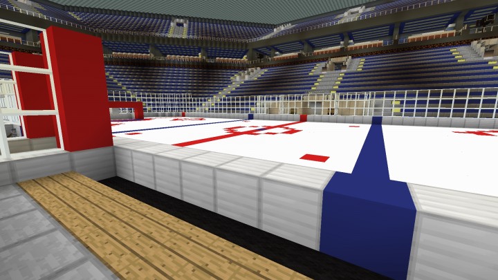 DVS Centre - NHL Hockey Rink Minecraft Map