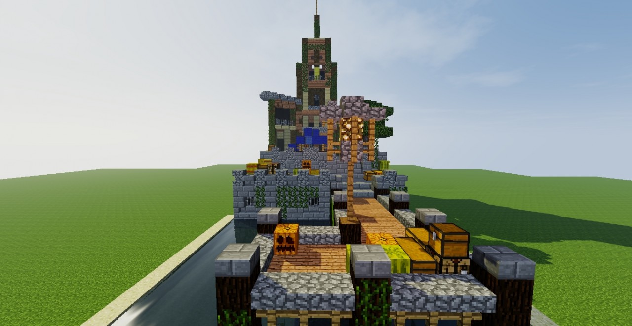 Small town model Minecraft Map