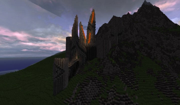 HillSide Castle --Restarted-- Minecraft Map