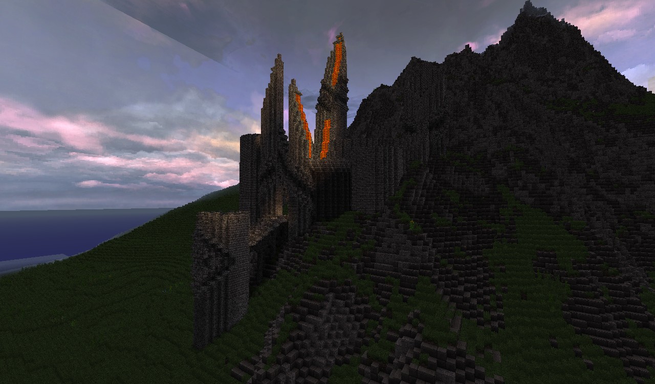 HillSide Castle --Restarted-- Minecraft Map