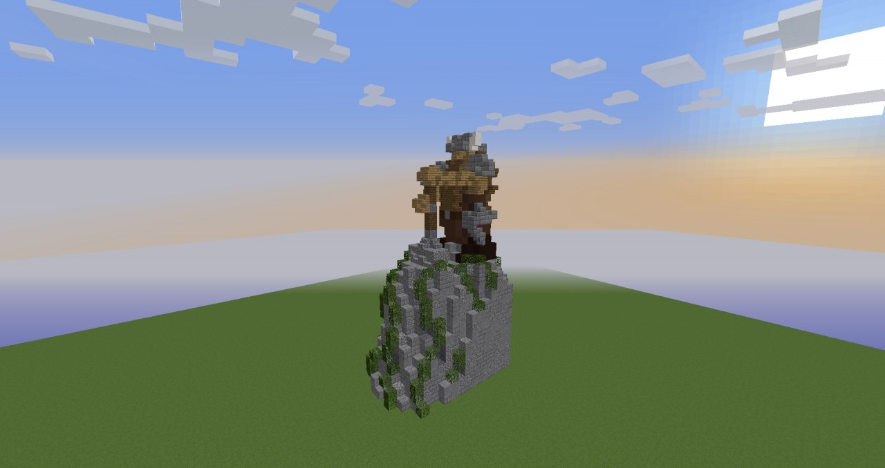 Dwarf Statue! Minecraft Map