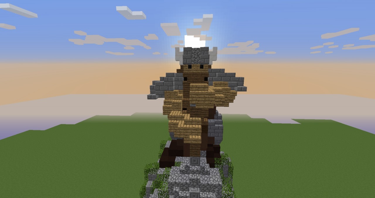 Dwarf Statue! Minecraft Map