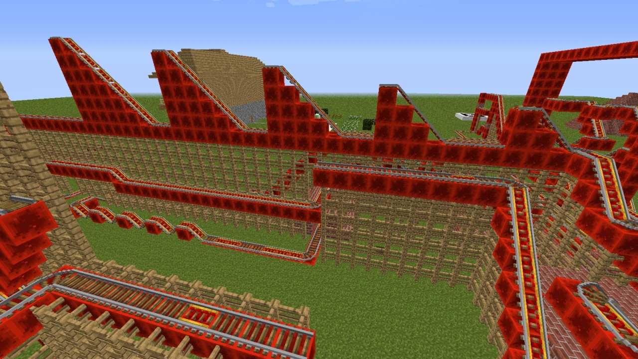 Many builds! Minecraft Map