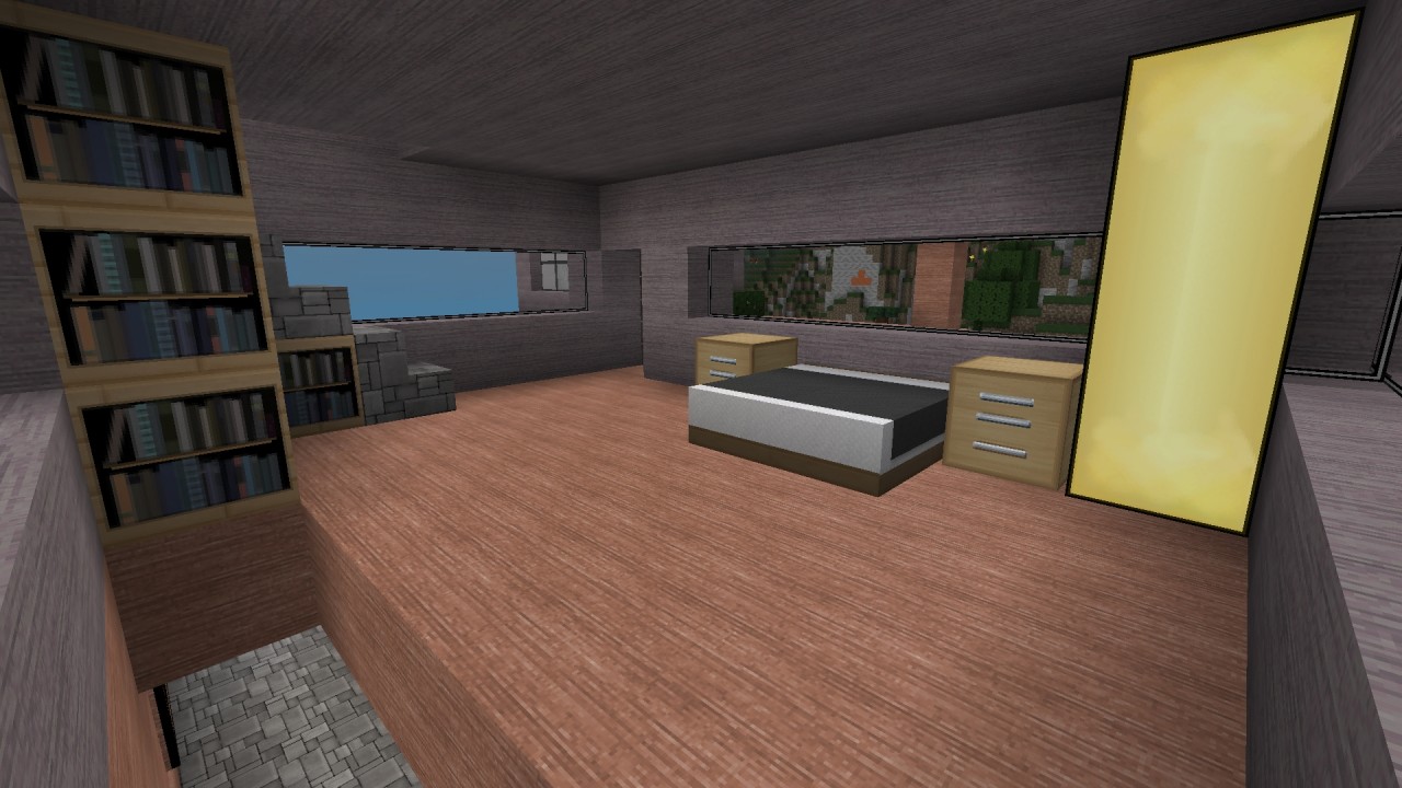 Asymmetrical Modern Minecraft Map