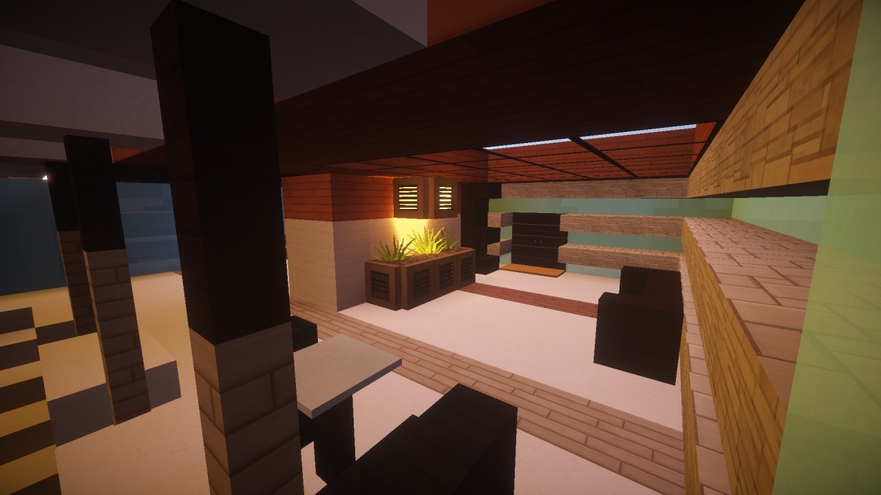 Modern House (Party House) Minecraft Map