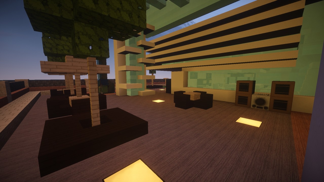 Modern House (Party House) Minecraft Map