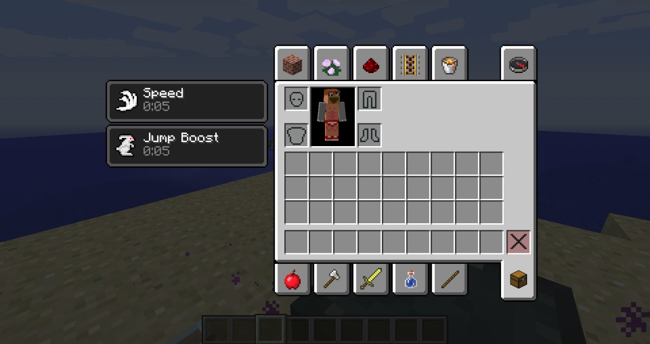 Lucky block island [White Lucky blocks] Minecraft Map