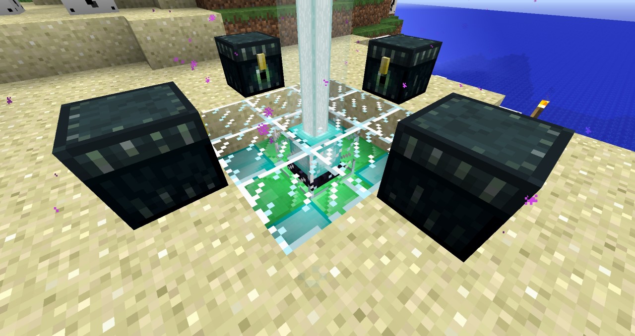 Lucky block island [White Lucky blocks] Minecraft Map