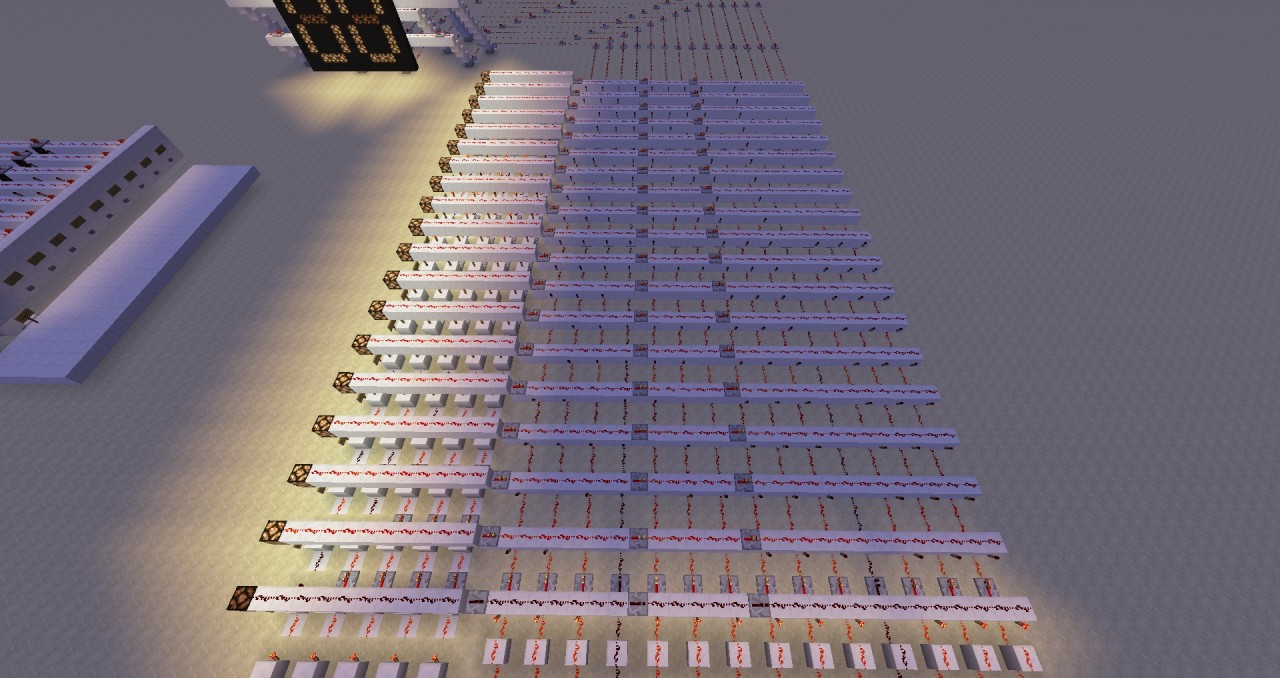 Redstone Calculator - Addition Minecraft Map