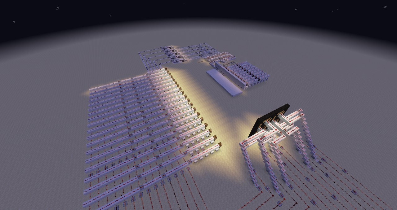 Redstone Calculator - Addition Minecraft Map
