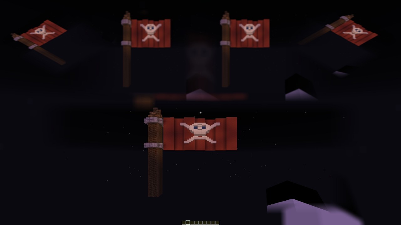 3D Pirate Flag Minecraft Map