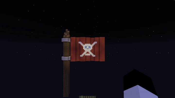 3D Pirate Flag Minecraft Map