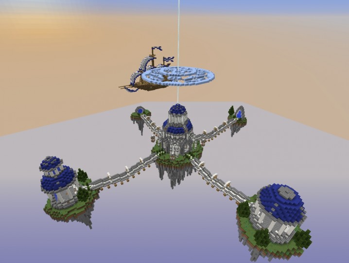 Elfic spawn Minecraft Map