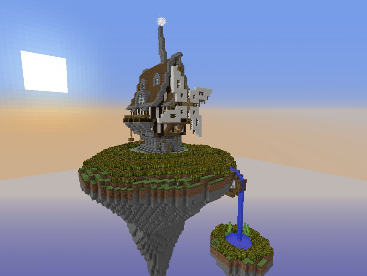Steampunk spawn Minecraft Map