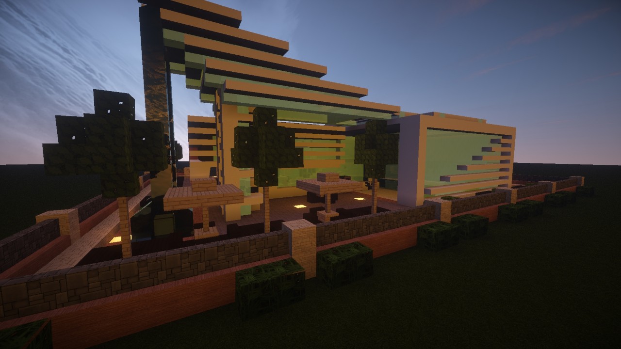 Modern House (Party House) Minecraft Map