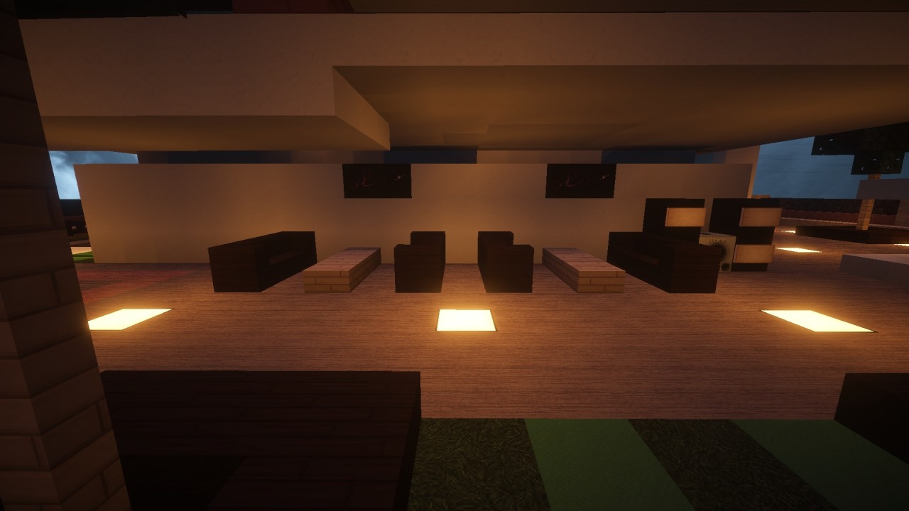 Modern House (Party House) Minecraft Map